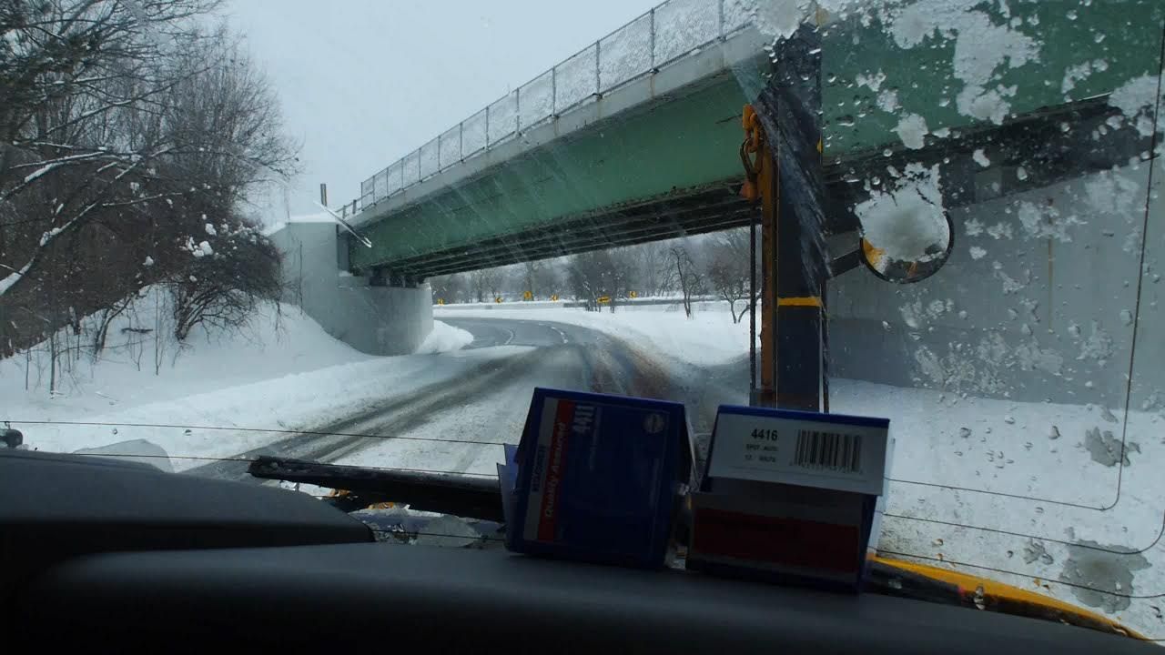 VIDEO: Fox 40 Rides Along with NYSDOT Snow Plow - WICZ