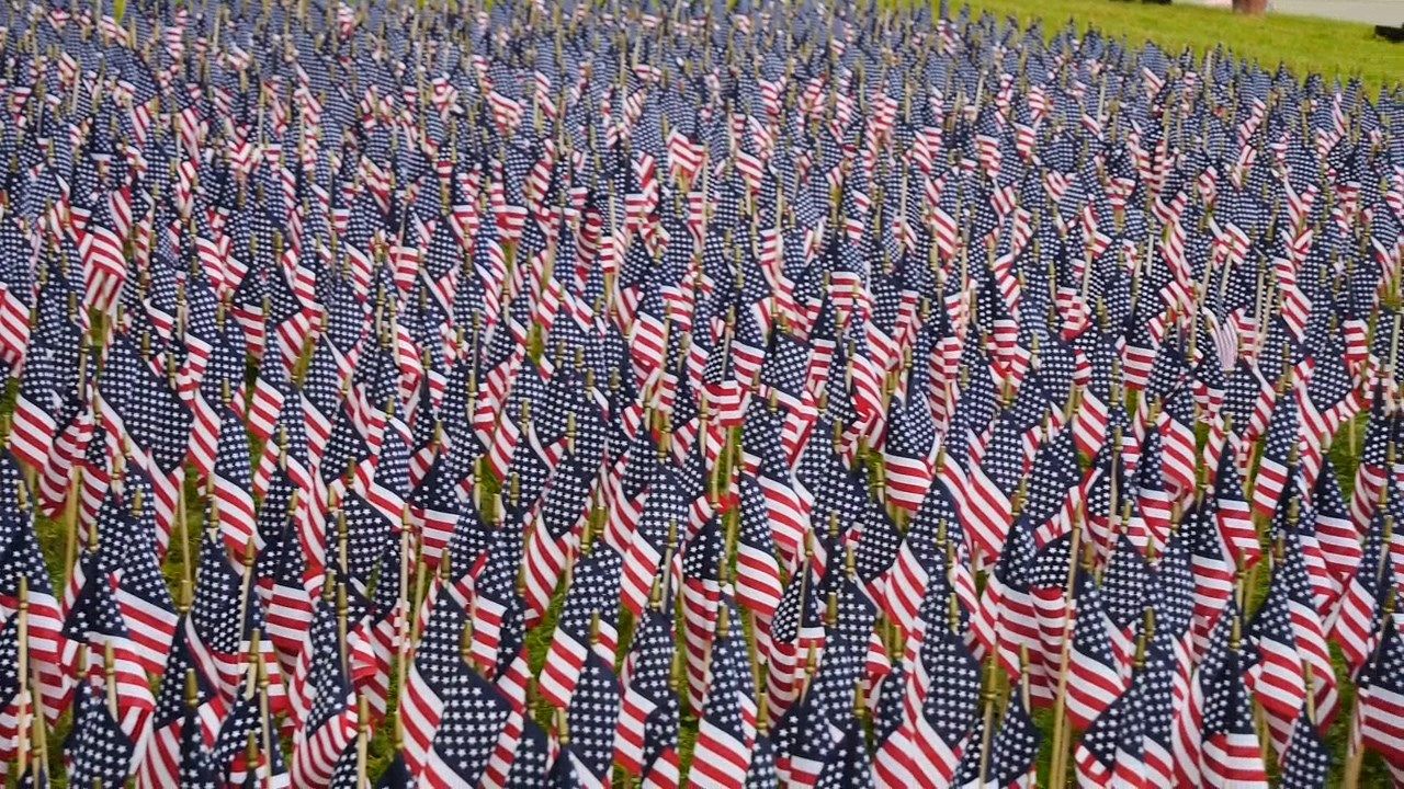 2,996 Flags Standing Proud For 9/11 Victims - WICZ