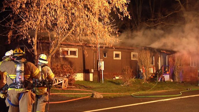 Investigation Underway for "Fully Involved" Trailer Fire in Triangle - WICZ