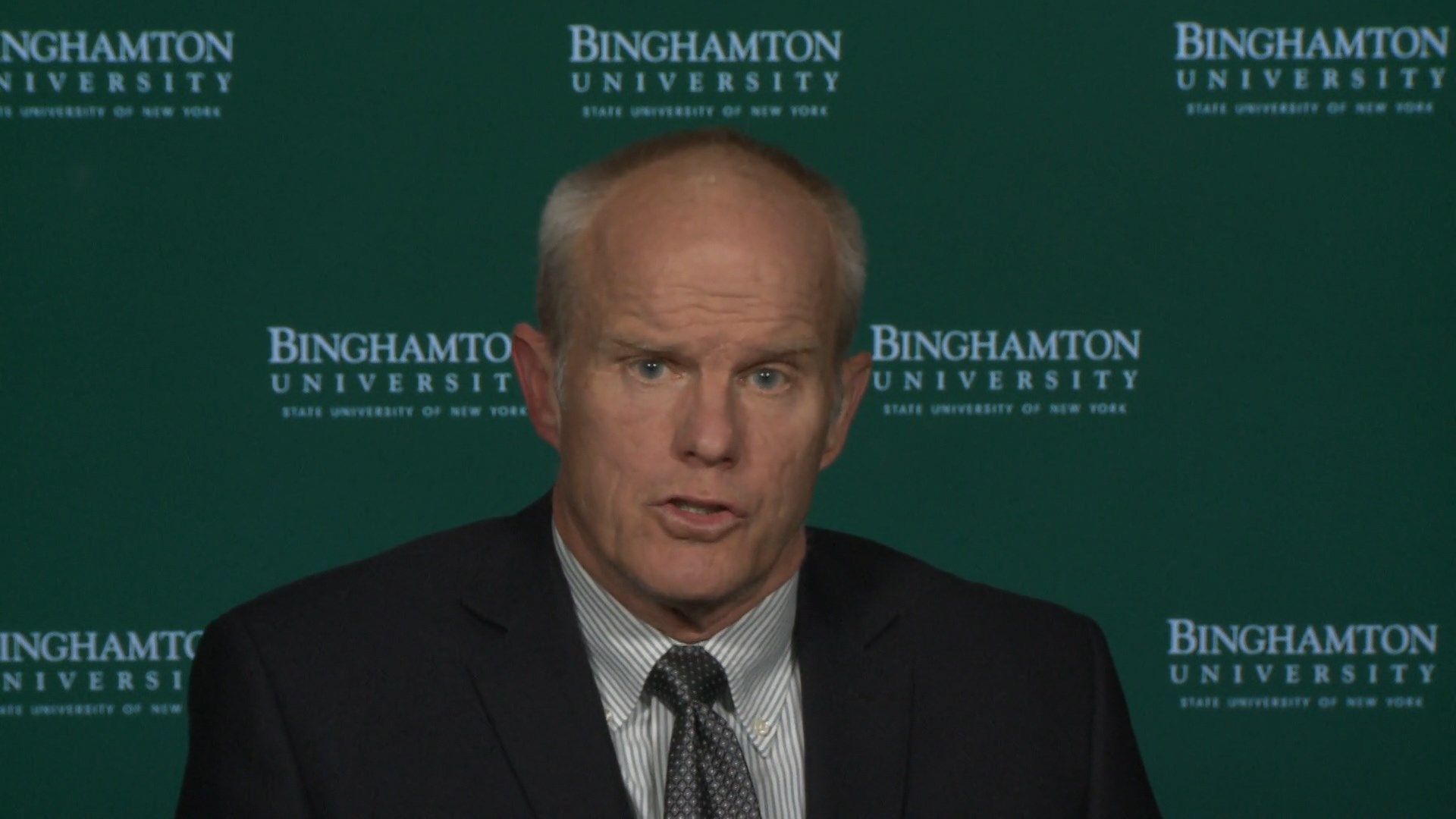Binghamton University President Stenger Reveals Some of the Changes ...