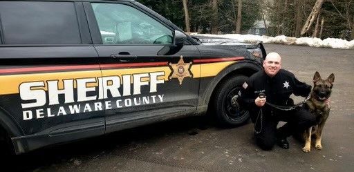 Delaware County Sheriff's Office Welcomes Newest Member - WICZ