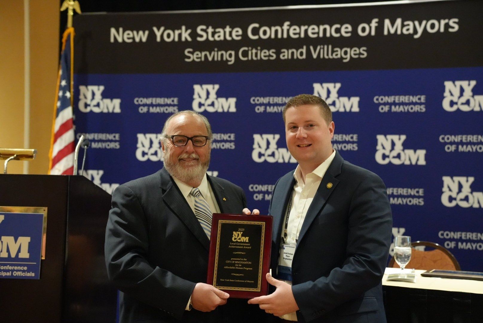 Binghamton Wins Local Government Achievement Award - WICZ