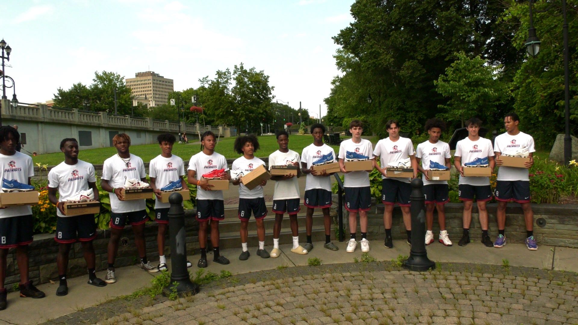 Binghamton High School Boys Basketball Team Receives Training Cleats Through Astor D Rice ...