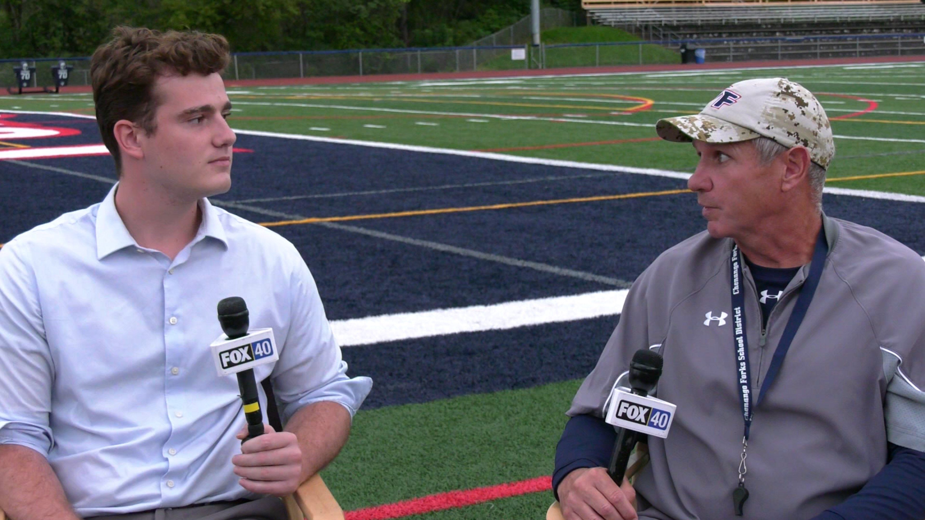 4th & Goal: A One-on-One With Chenango Forks Head Coach Dave Hogan - WICZ