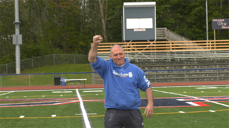 Bill Clark Breaks 58th World Record - WICZ