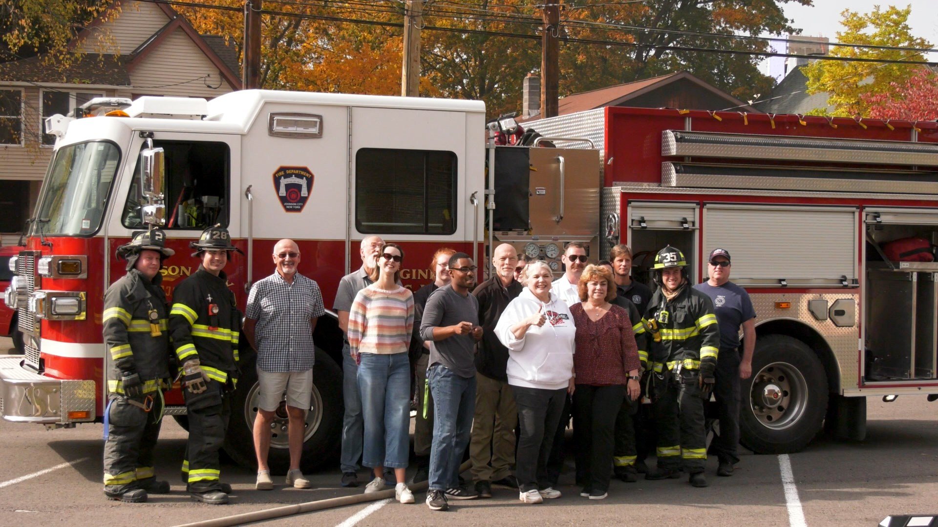Schorr Family Firehouse Stage Staff get a Crash Course on Fire ... Schorr Family Firehouse Stage Staff get a Crash Course on Fire ...