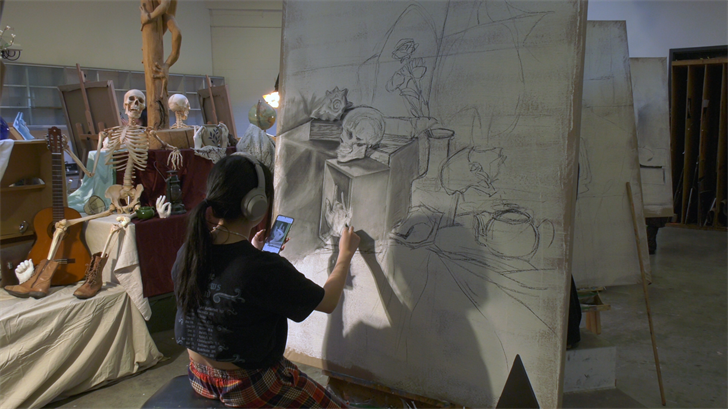 On Your Mark. Get Set. Draw! BU Students Put Art Skills and Stamina to ...