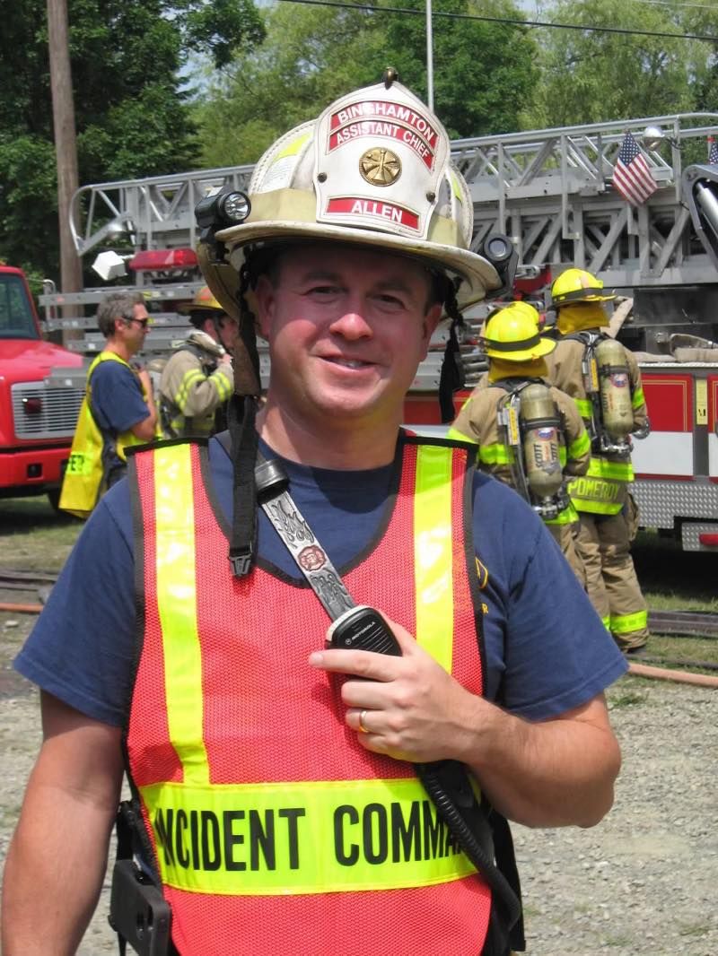 Binghamton Fire Assistant Chief Retiring - WICZ
