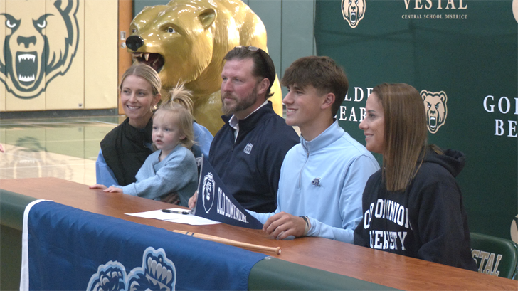 Vestal Baseball Pitcher Ben Tanton Signs NLI To Old Dominion University ...